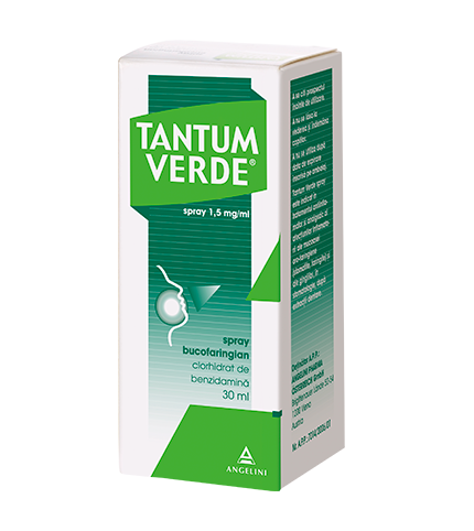Tantum Verde spray 1,5mg/ml │Recomandat și pentru copiii sub 6 ani